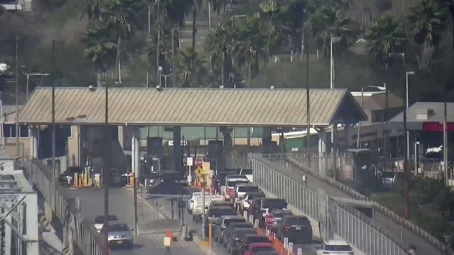 Filas en Puentes Internacionales de Matamoros y Reynosa Hoy Sábado 27 ...