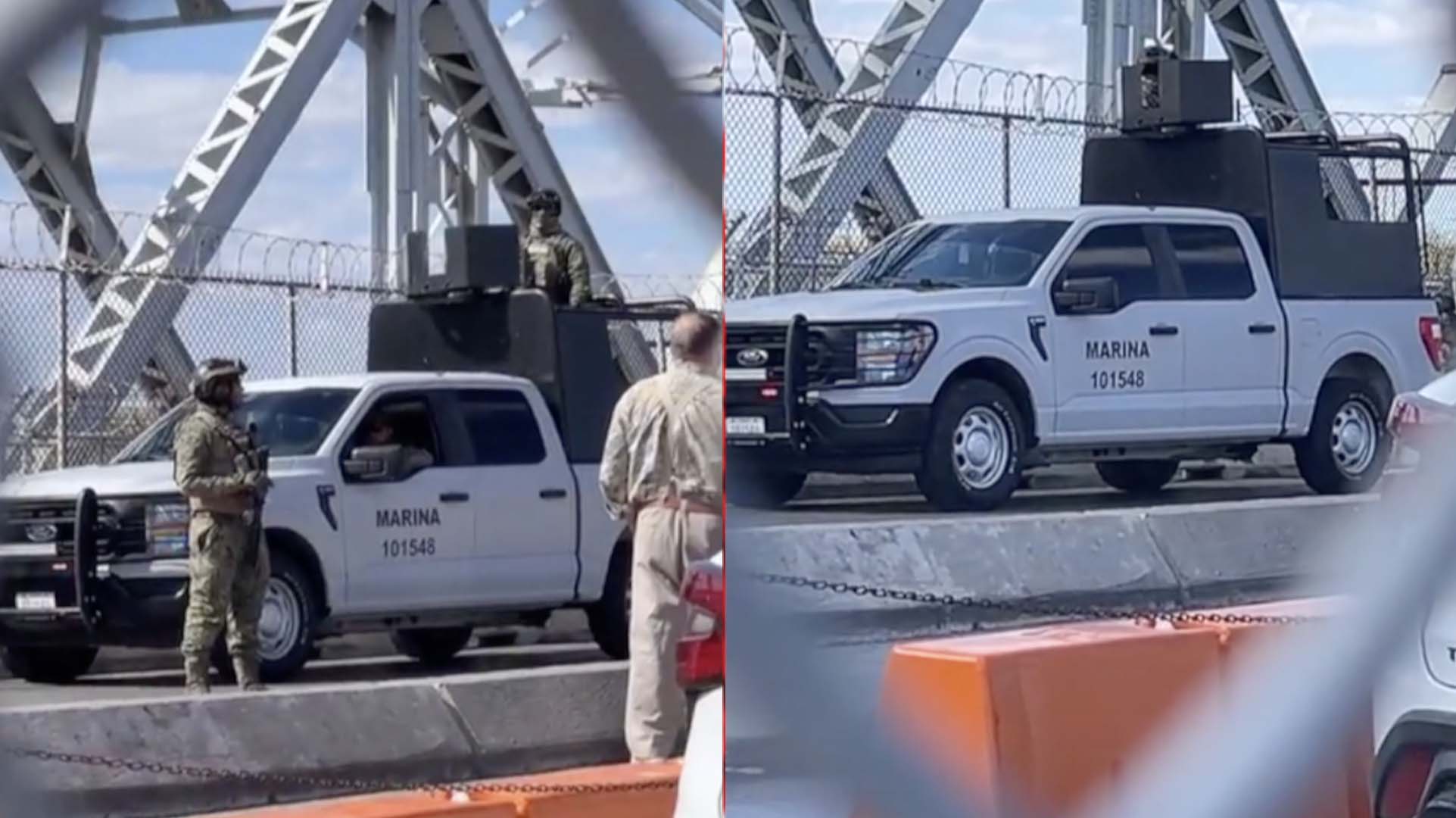 Registran Fuerte Movilización de la Marina y Guardia Nacional en Cruce ...