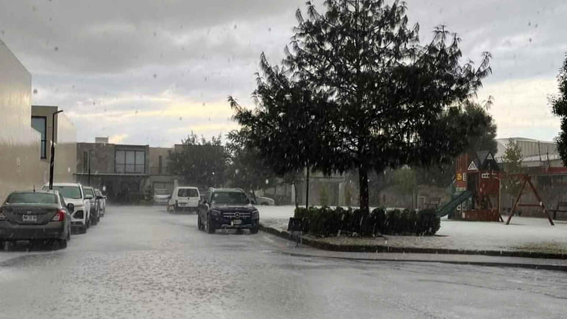 Granizada Causa Afectaciones en el Valle de Toluca