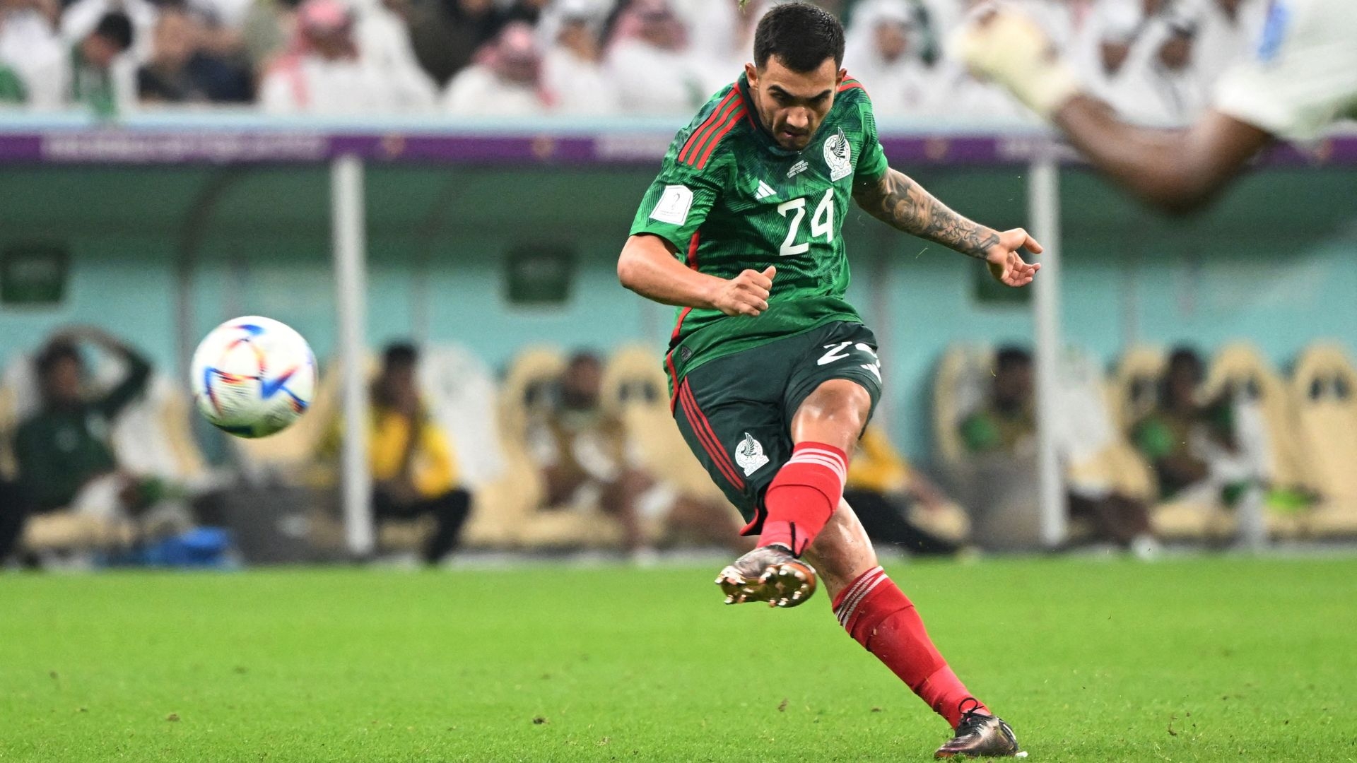 Gol de Luis Chávez con México en Qatar 2022 es el más potente del mundial | N+