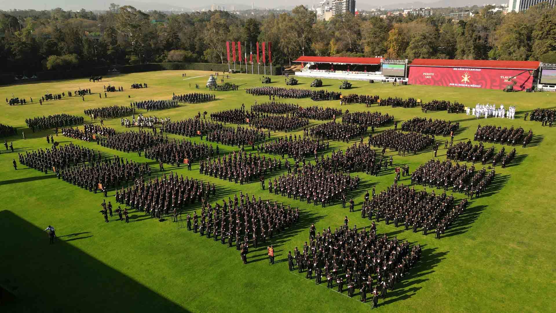 Colegio Militar Festejos Por Bicentenario Inaugurados Por Amlo N