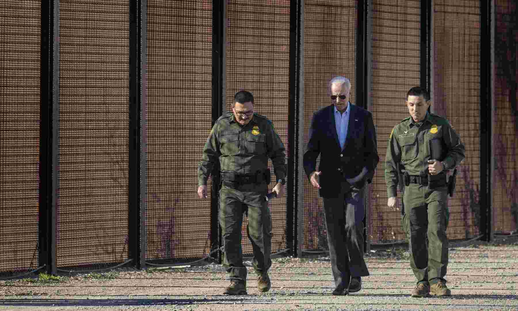Joe Biden Visita la Frontera con México por Primera Vez | N+
