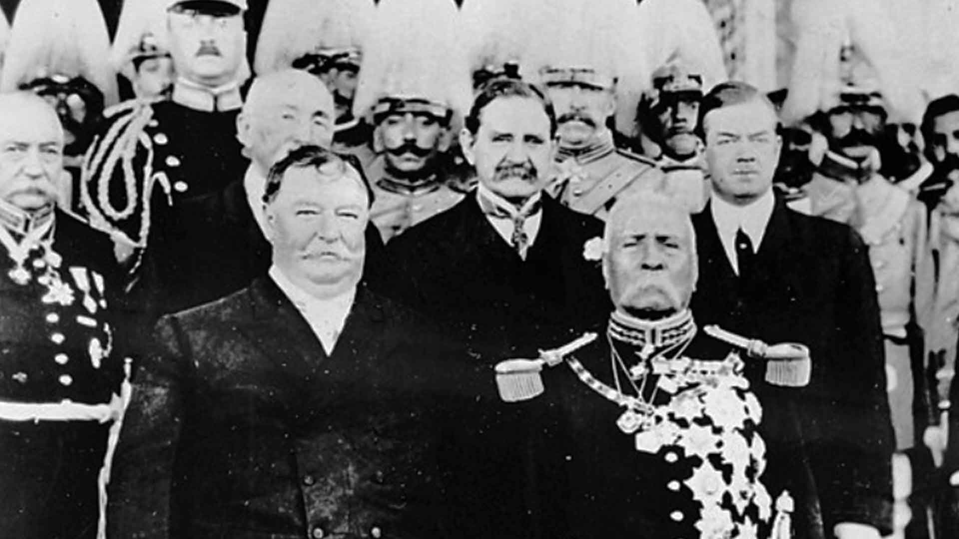 Reunión Porfirio Díaz-William Howard Taft, la primera visita de un ...