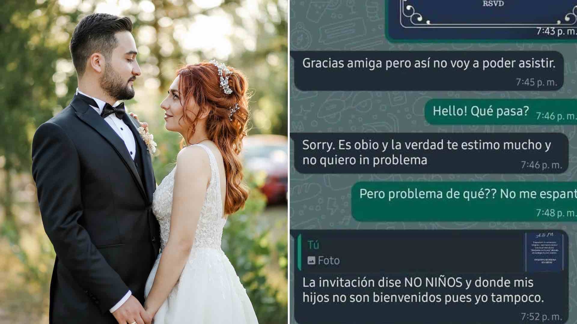 Mujer Rechaza Invitación a Boda Sin Niños y Abre Debate Viral en Redes Sociales | N+
