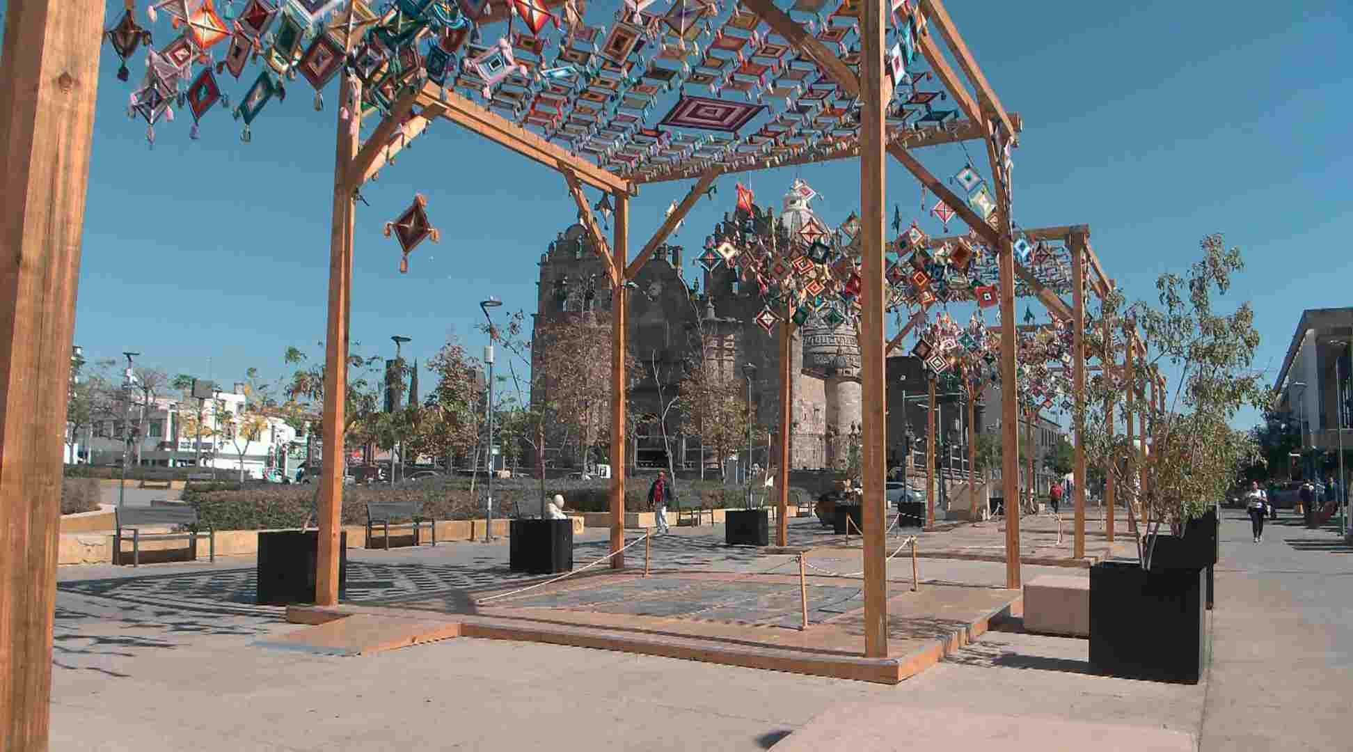 Guadalajara: Arte Wixárica en el Paseo Fray Antonio Alcalde | N+