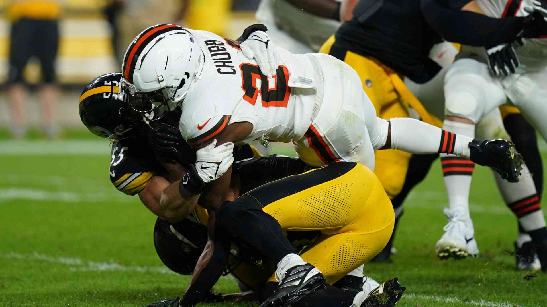 NFL: Nick Chubb, de los Browns, Sufre Terrible Lesión de Rodilla Ante ...