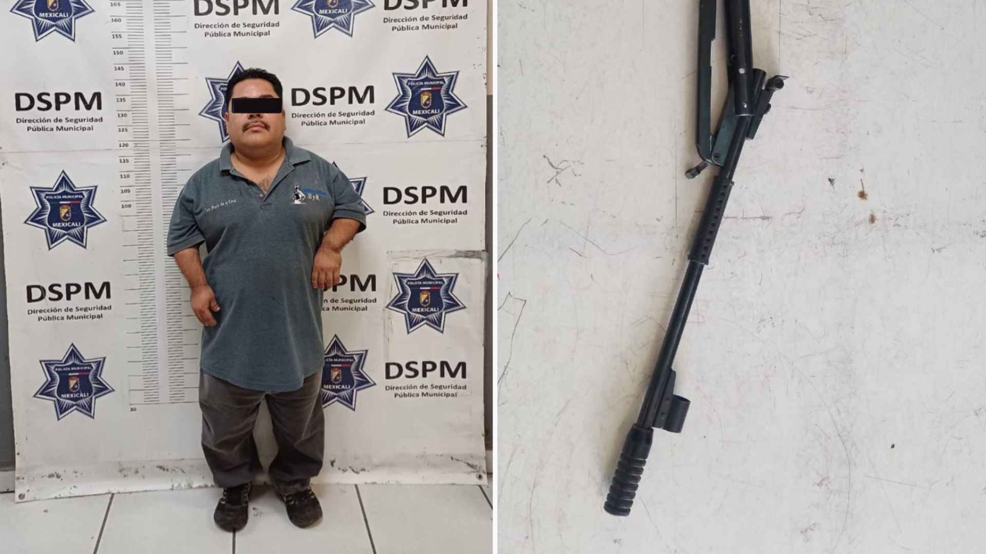 Detienen a Sujeto por Amenazar a su Pareja con un Rifle de Postas | N+