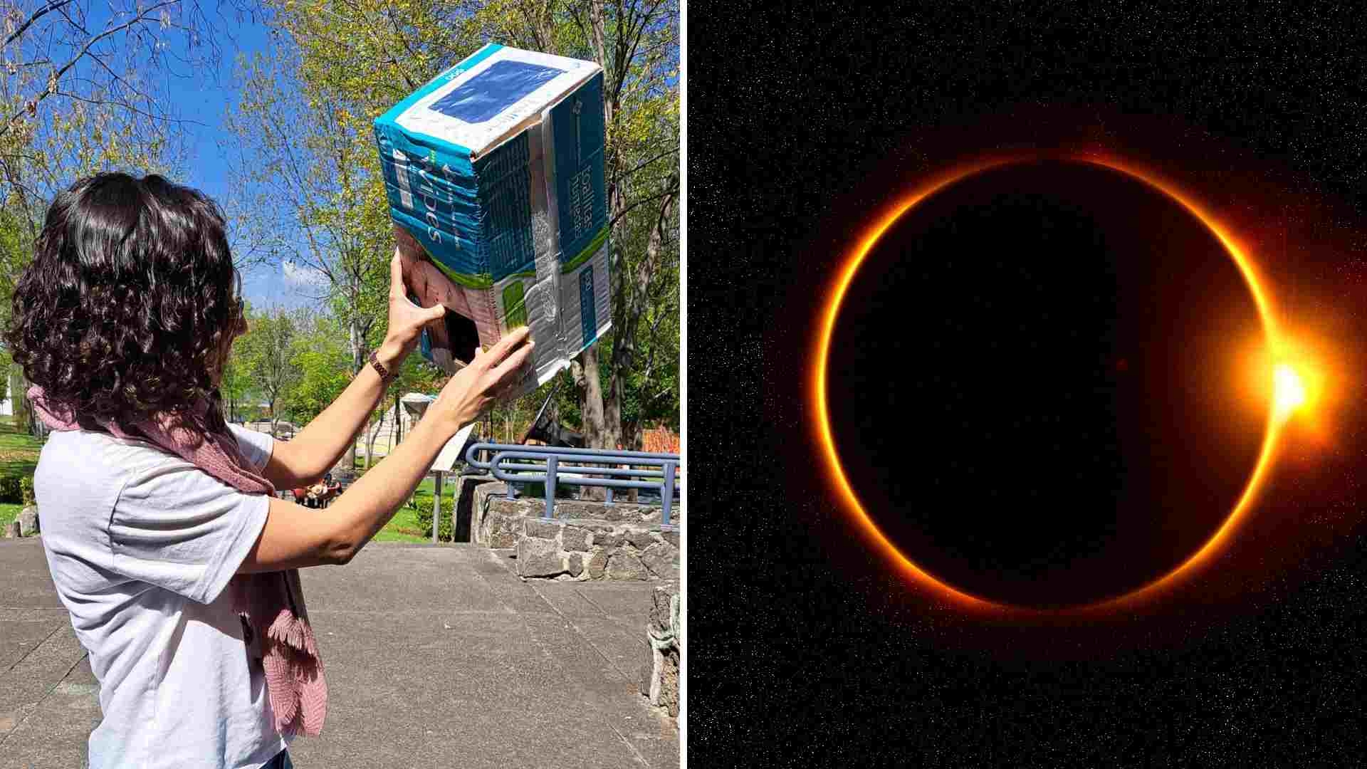Eclipse Anular de Sol 2023: ¿Cómo Hacer un Visor Casero Para Ver el Fenómeno? | N+