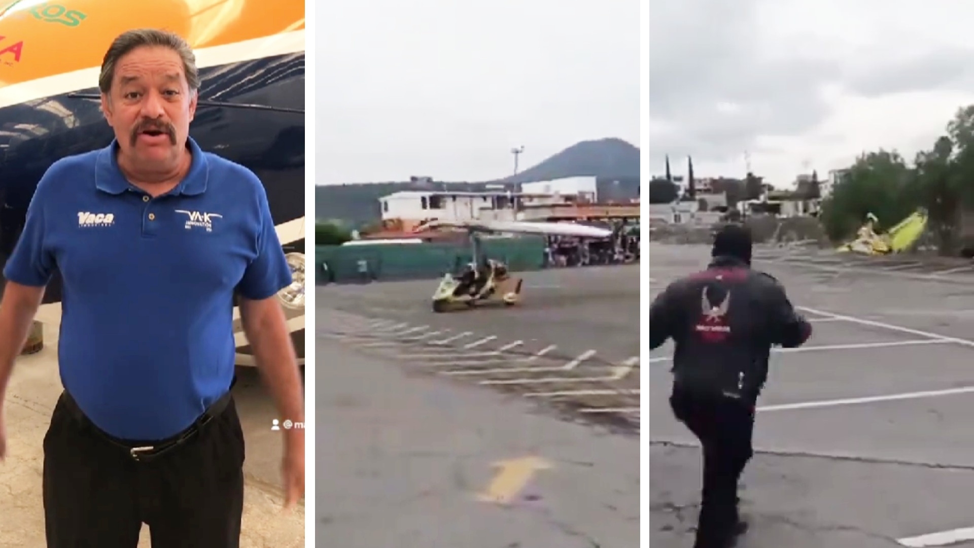 Martín Vaca, de 'Mexicánicos', Se Estrella Durante Espectáculo Aéreo en ...