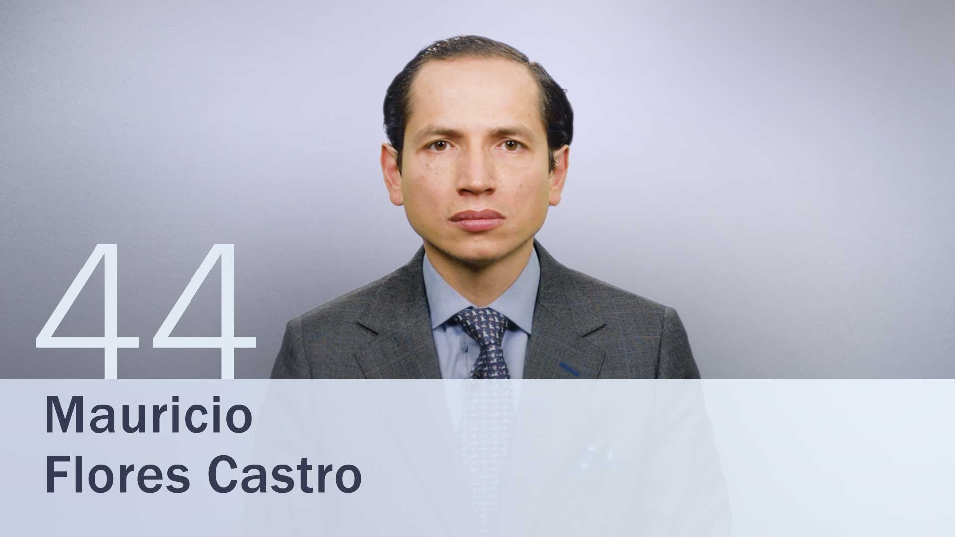 ¿Quién es Mauricio Flores Castro? Candidato 44 a Ministro de la SCJN en ...