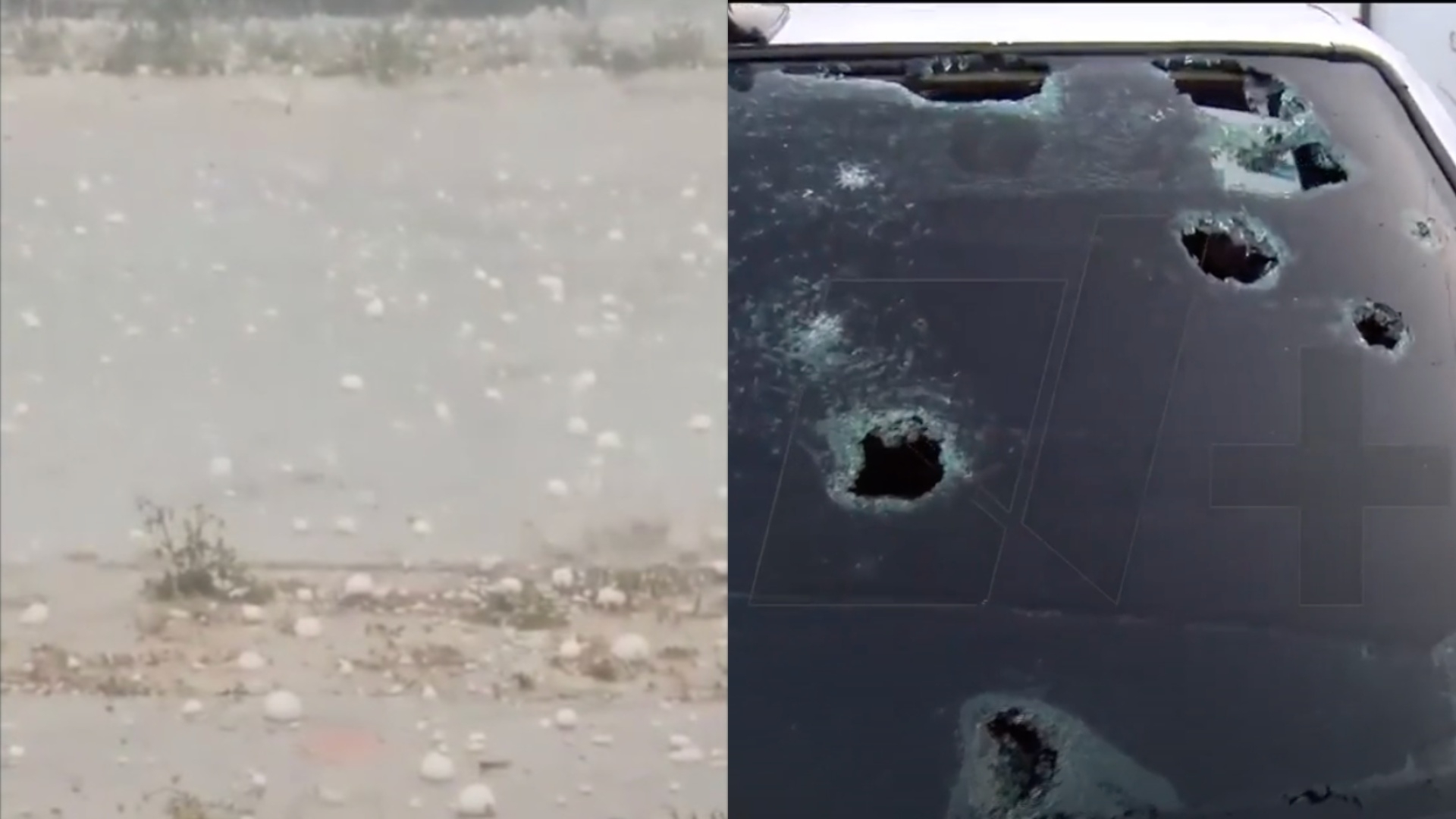 Caída de Granizo Gigante Sorprende en Nuevo León: Así Quedaron los ...