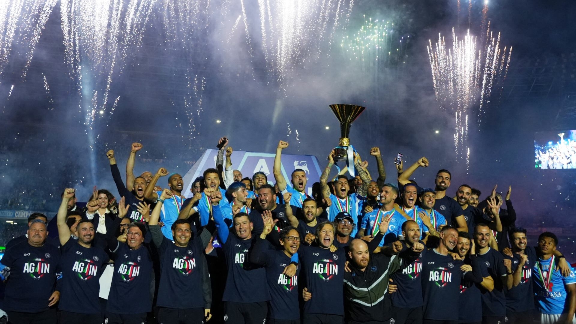 Napoli es Campeón de Italia, Luego de Vencer al Cagliari en la Serie A 2025 | N+