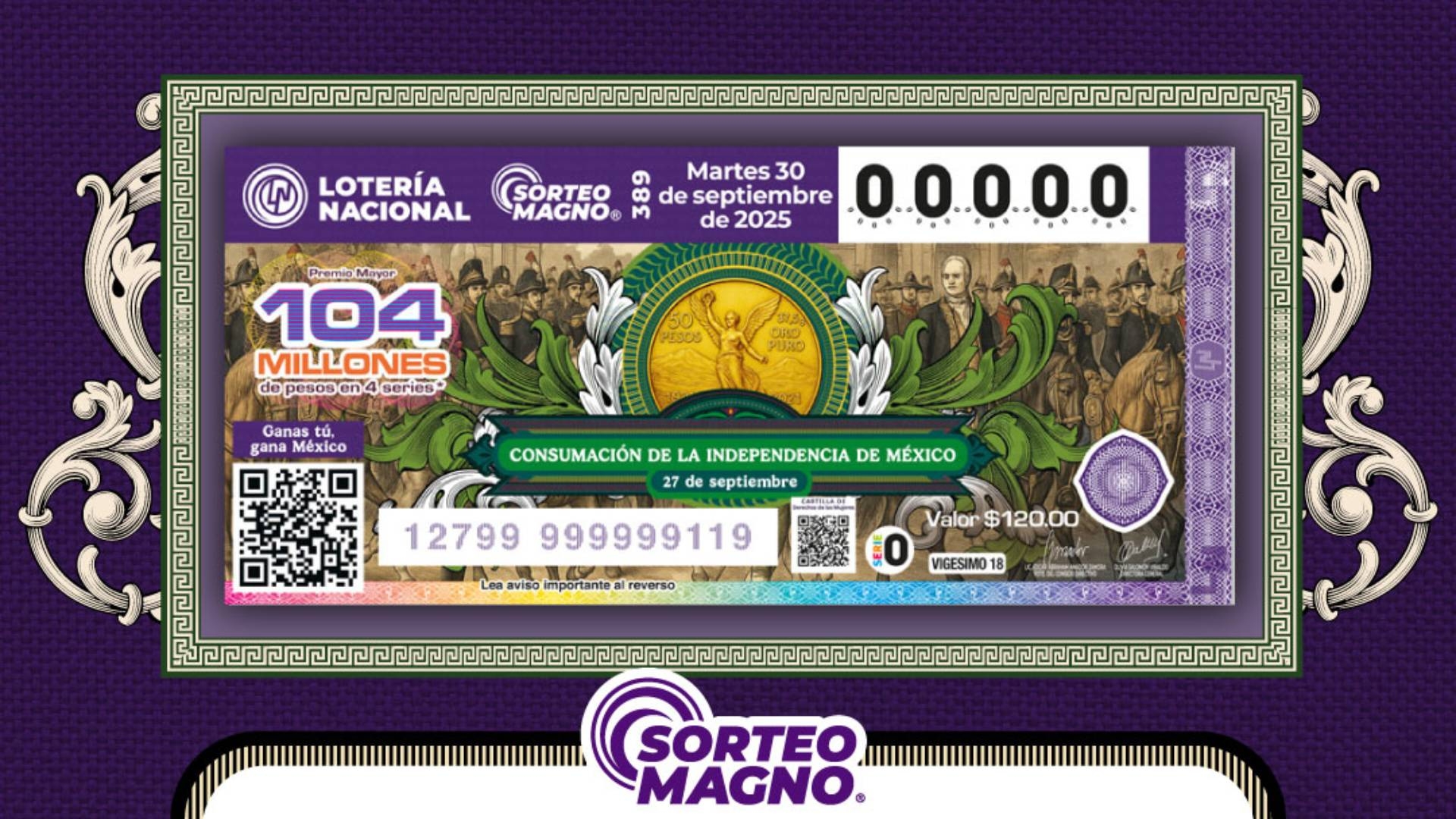 Premio Mayor: Resultados Lotería Nacional Hoy 30 de Septiembre 2025, Ganadores Sorteo Magno 389 | N+