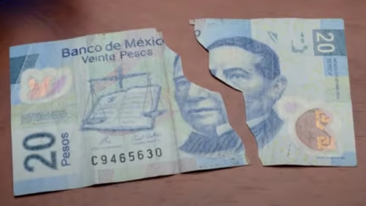 ¿Qué debo hacer si recibo un billete roto o incompleto? | N+
