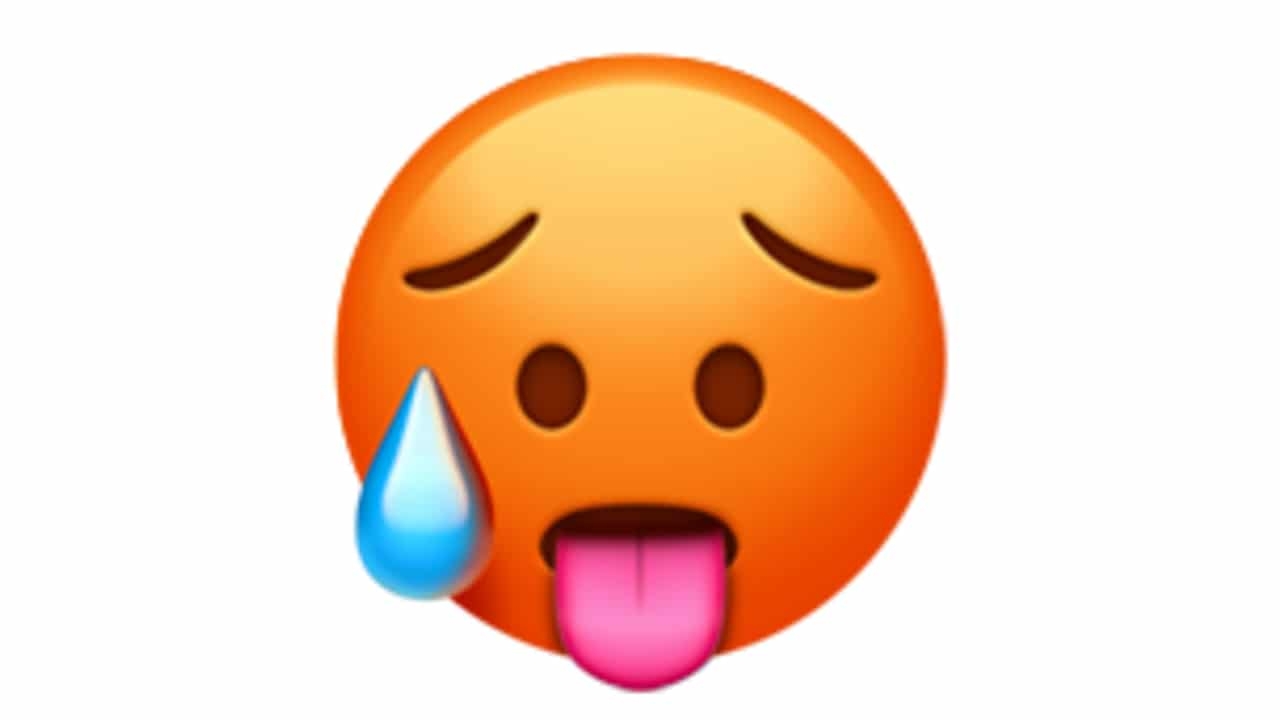 WhatsApp Esto Significa El Emoji Con Cara Roja Y Lengua De Fuera N 