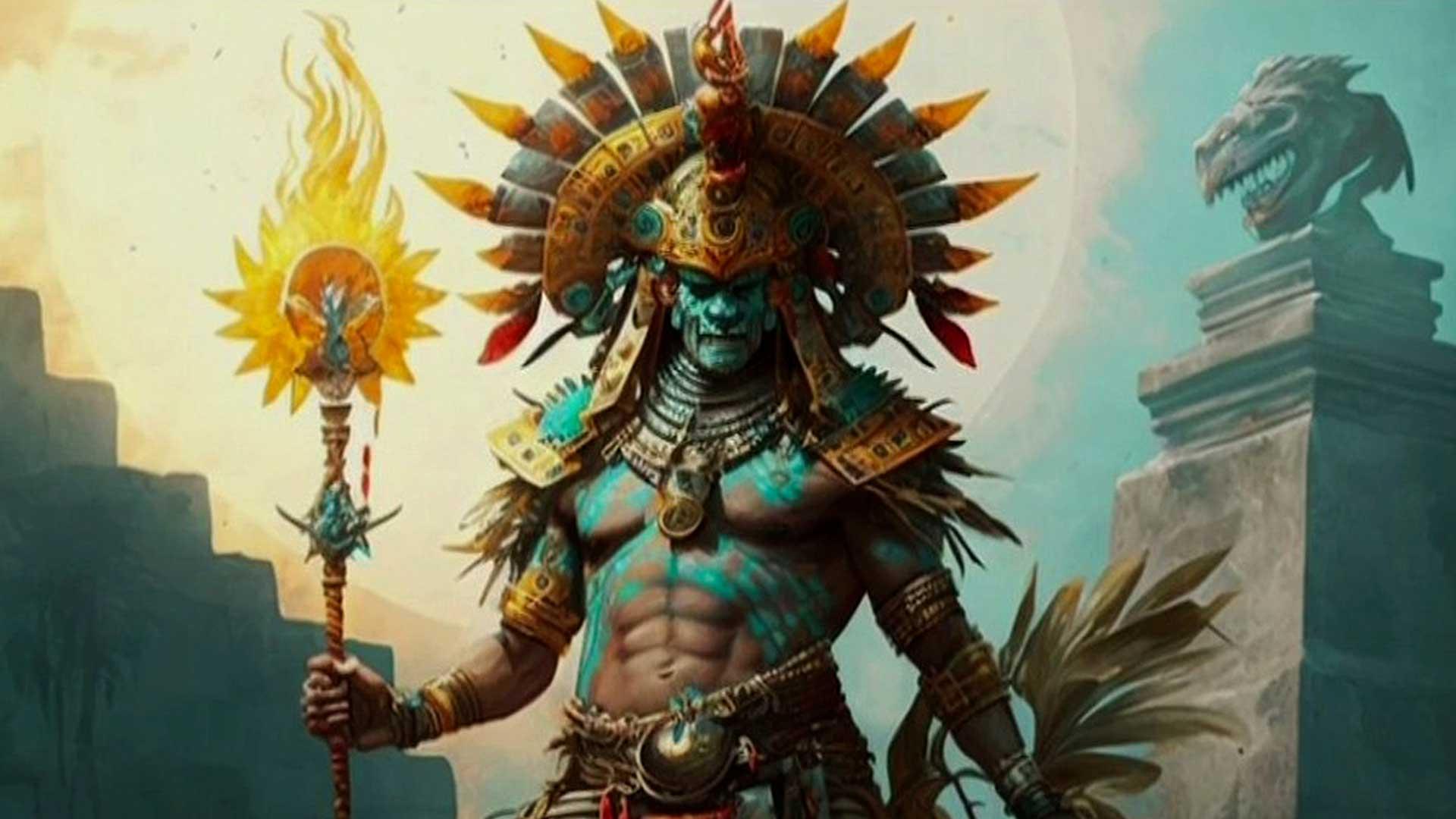 Recrean Imágenes de Dioses Mexas | N+