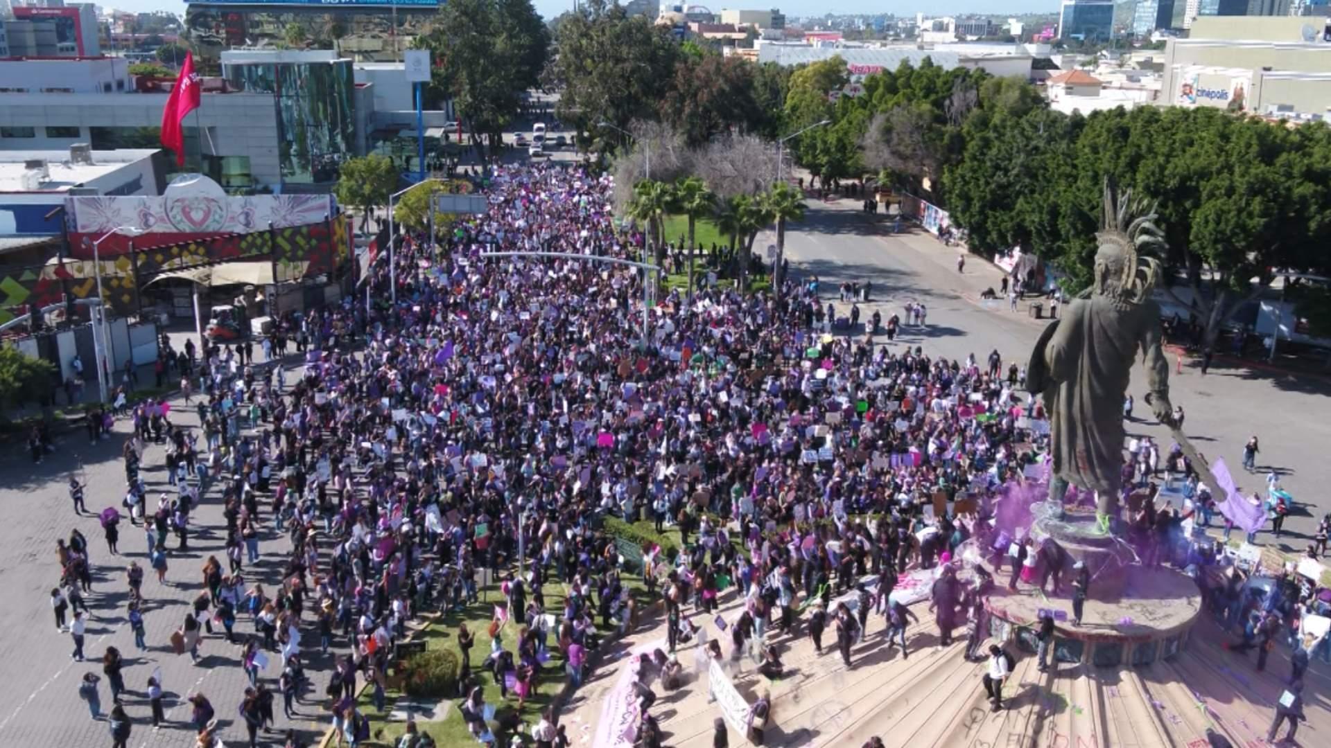 VIDEO: Así se Vivió la 'Marcha 8M 2024' con Más de 3 Mil Mujeres en ...