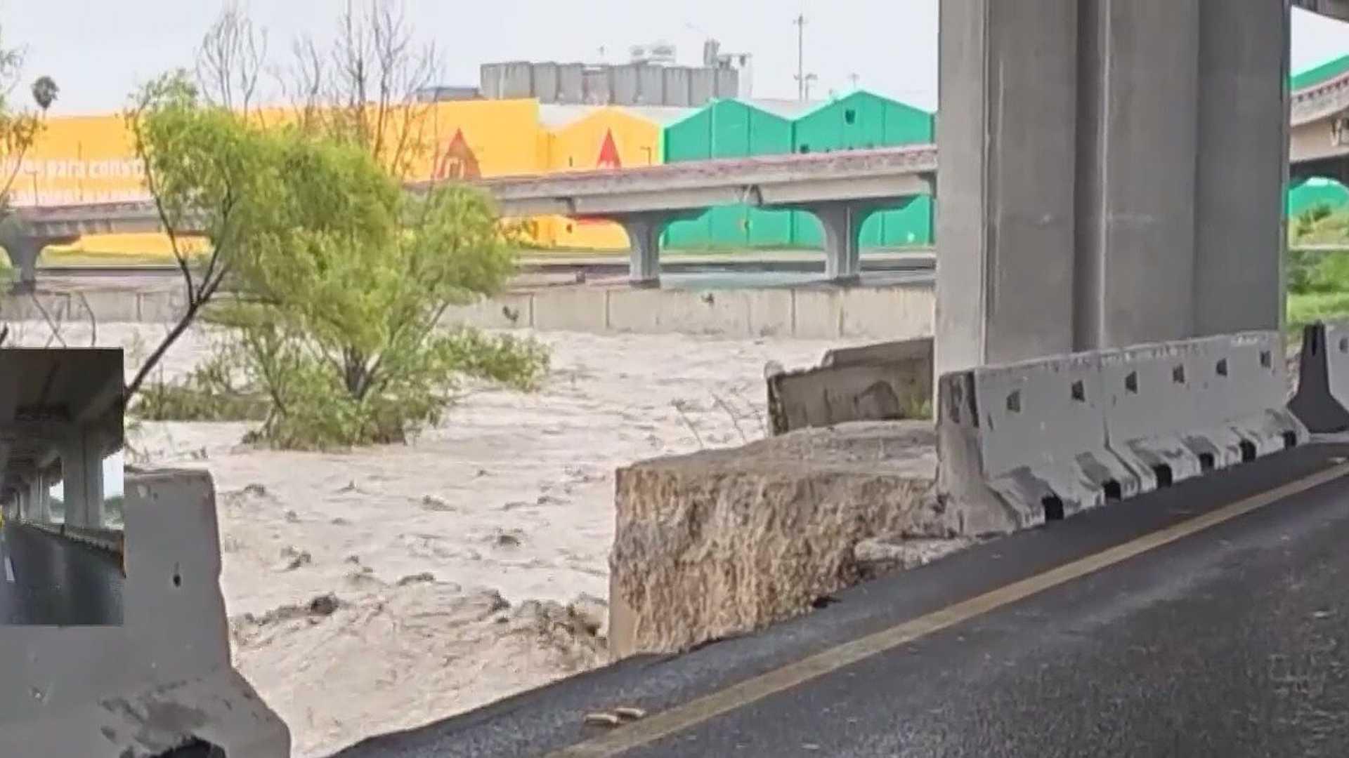 Se Desgaja Talud de Río Santa Catarina | N+