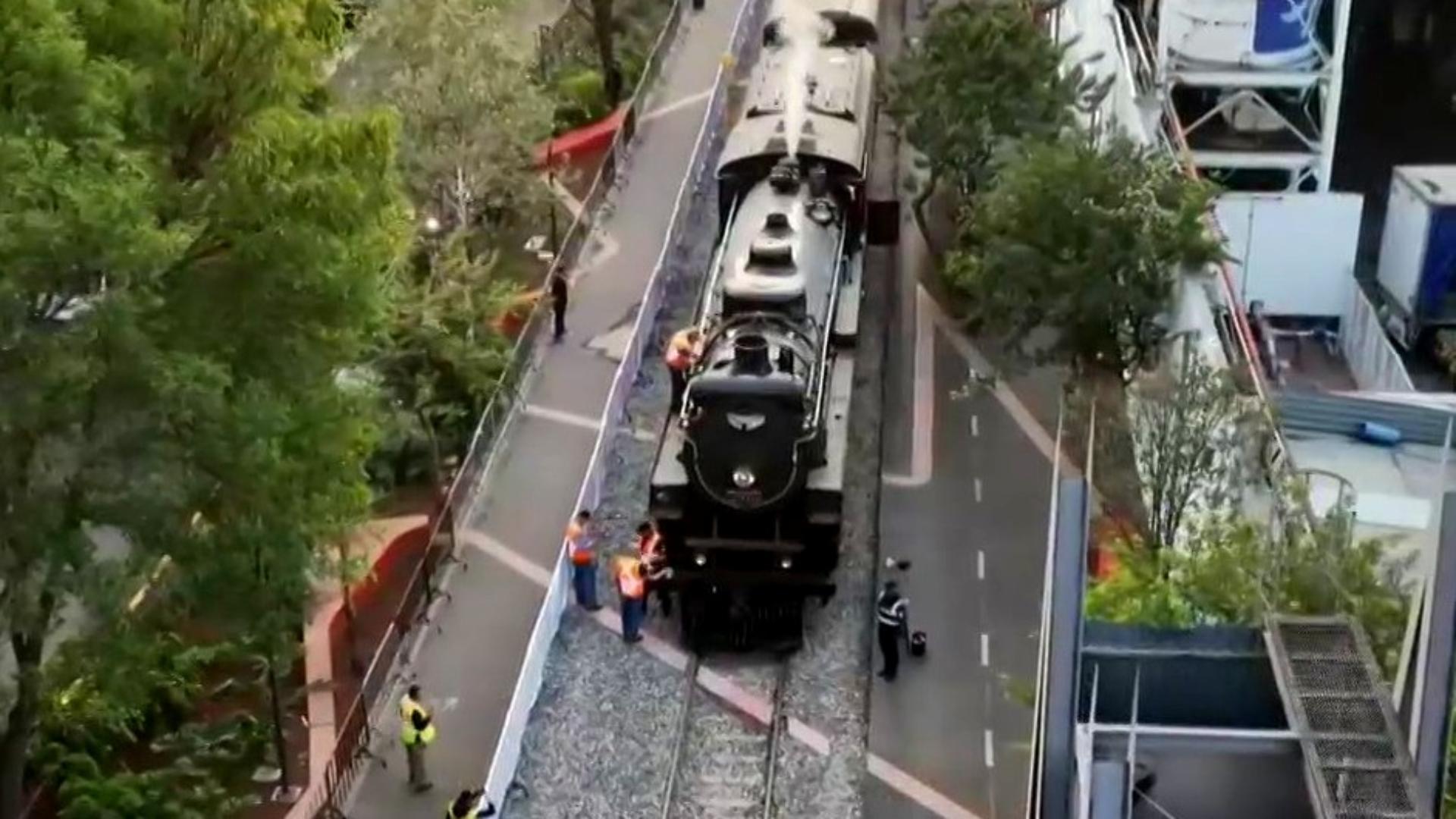 Llega ‘La Emperatriz’ a Polanco, la Locomotora más Famosa de América | N+