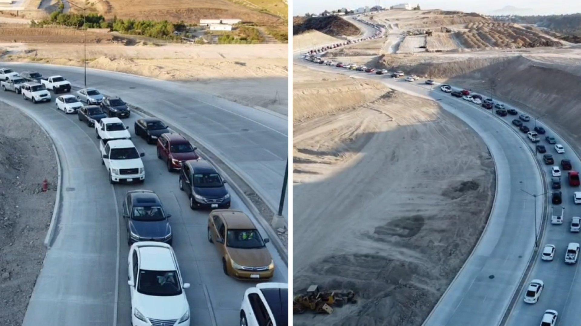 Largas Filas se Desatan en Nuevo Bulevar Mar de Cortés en Santa Fe ...
