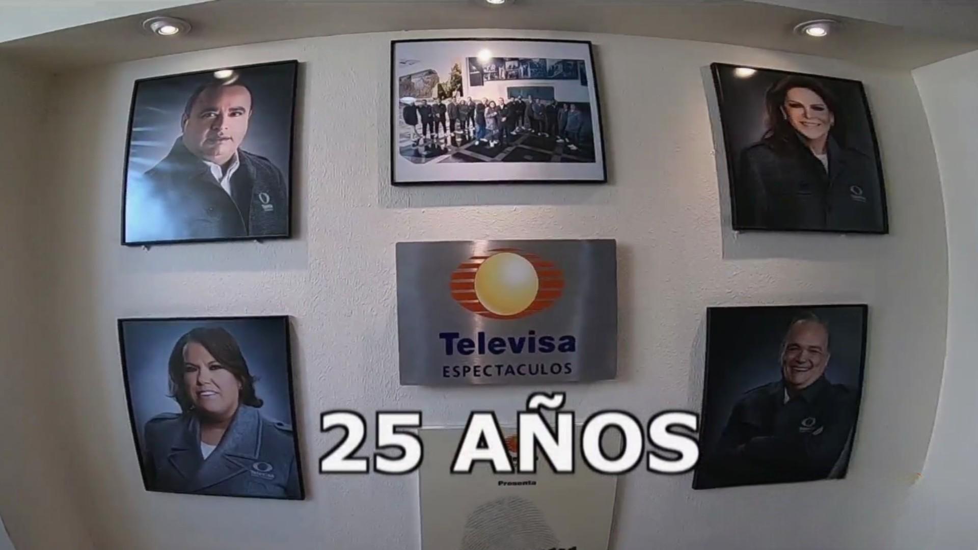 Televisa Espectáculos Cumple 25 Años Informando Siempre con Veracidad ...