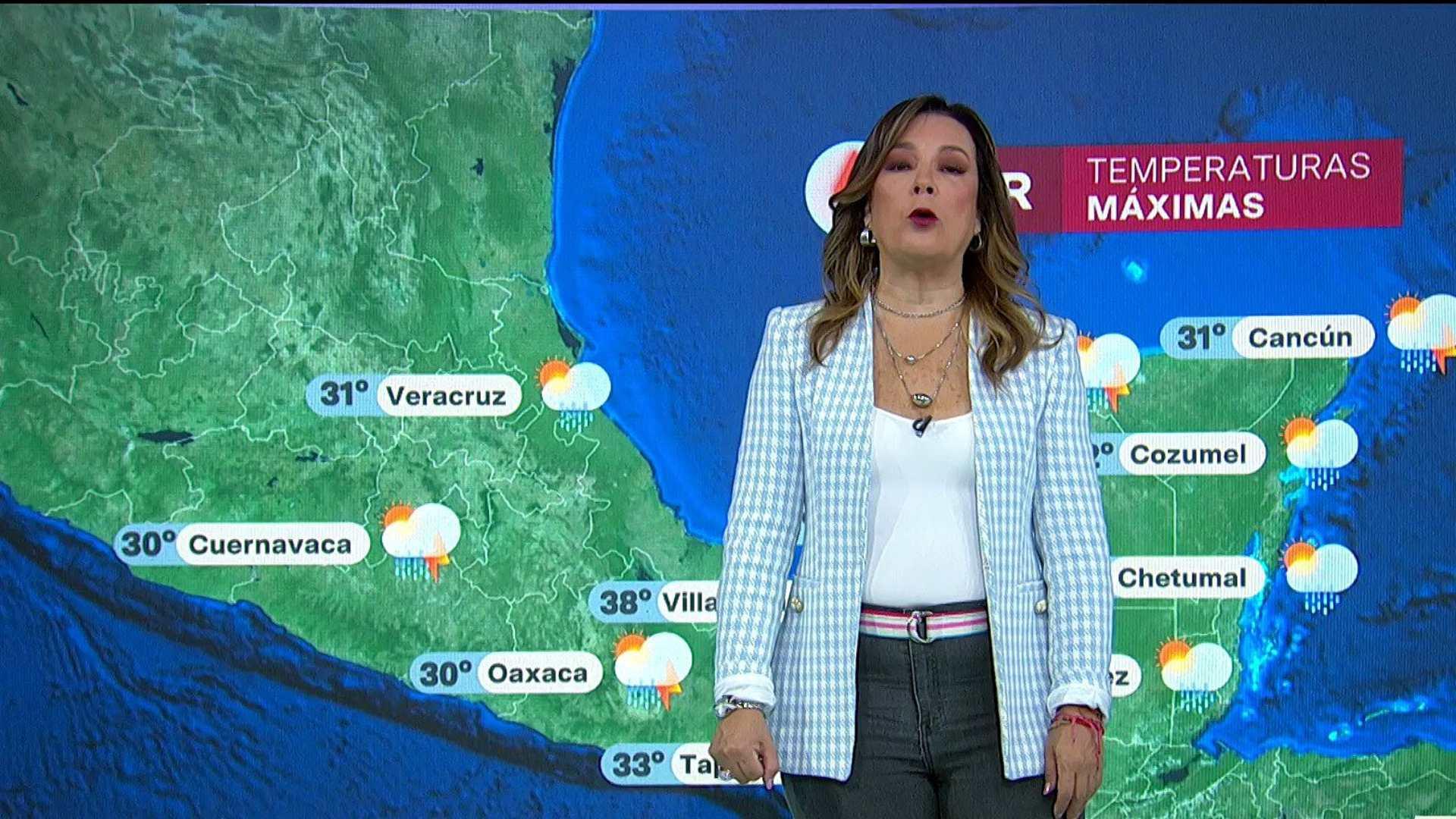Clima Hoy en México del 23 de Mayo de 2025 con Raquel Méndez: Lluvias ...