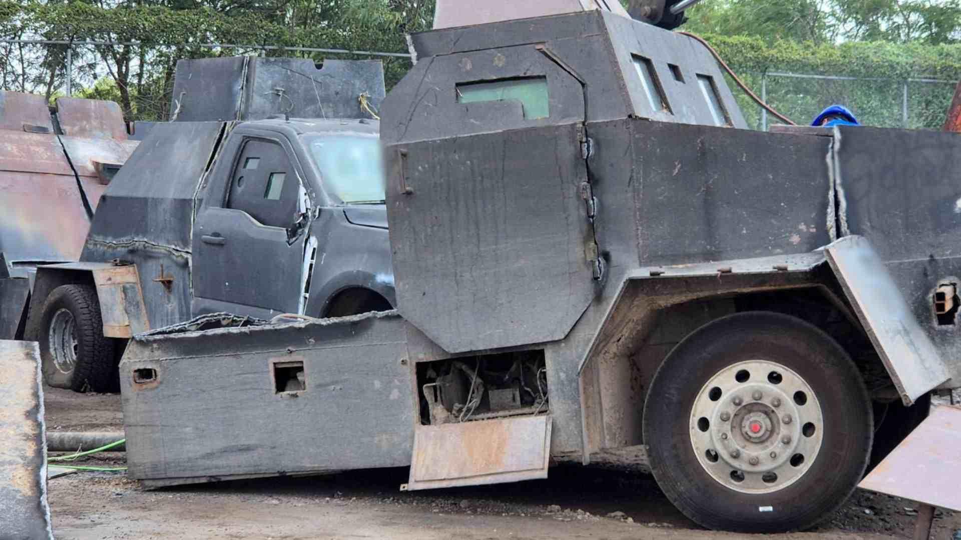 VIDEO: Así Destruyeron 15 'Monstruos' Blindados en Tamaulipas | N+