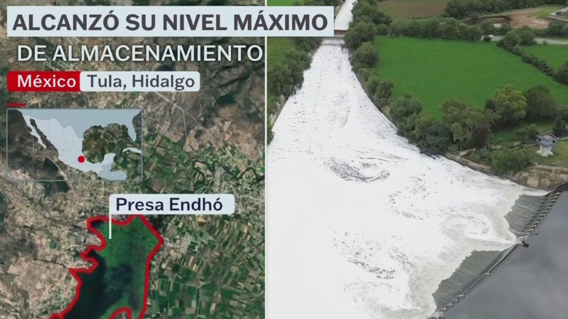 Presa Endhó Alcanza Máximo Nivel de Almacenamiento por Lluvias en ...