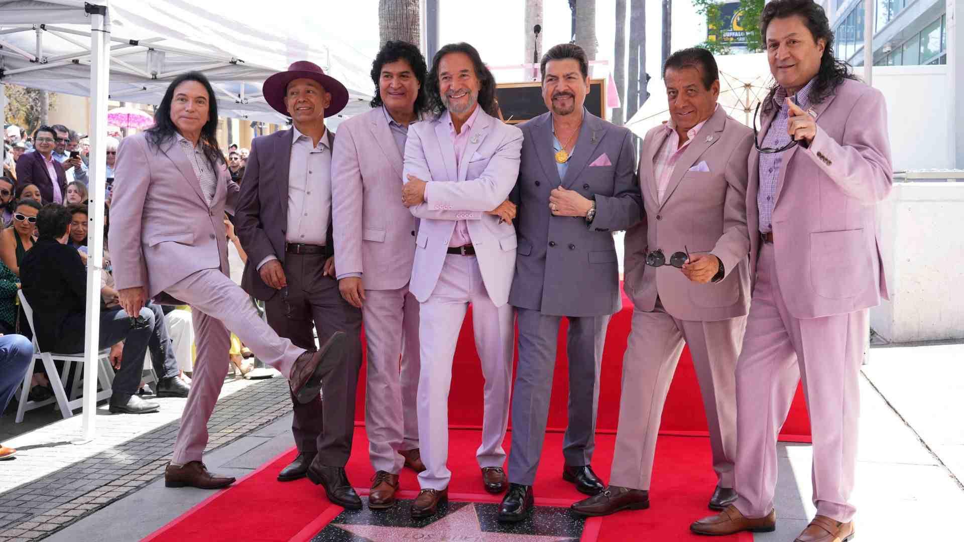 'Los Bukis' Reciben Estrella en Paseo de la Fama de Hollywood ...
