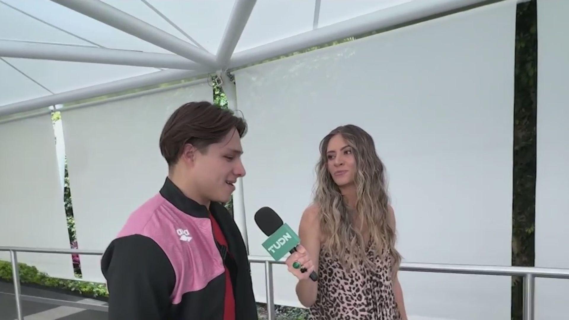 Clavadistas Osmar Olvera y las Hermanas Lía y Mía Cueva Visitan ...