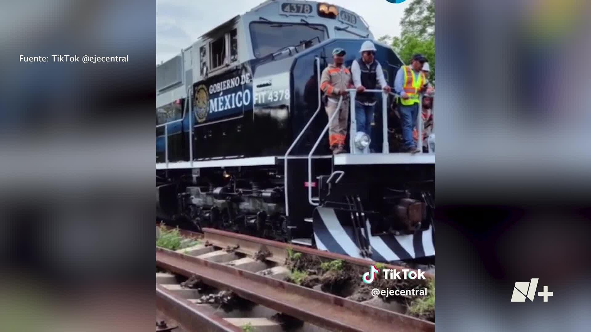 Así Fue el Primer Viaje del Tren Transístmico | N+