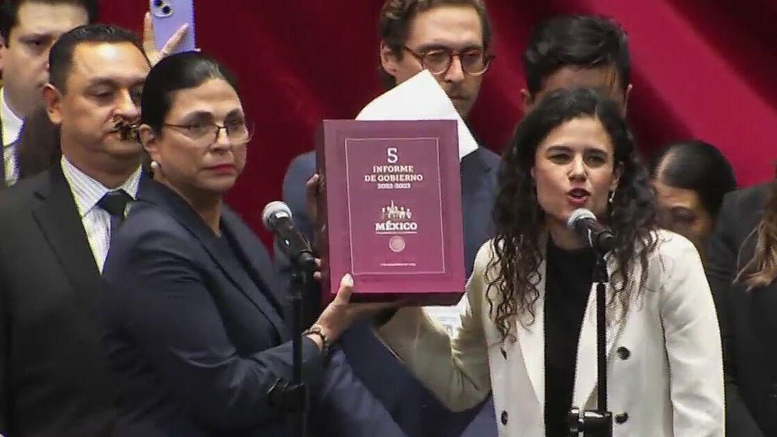 Luisa María Alcalde Entrega El Quinto Informe De Gobierno Al Congreso