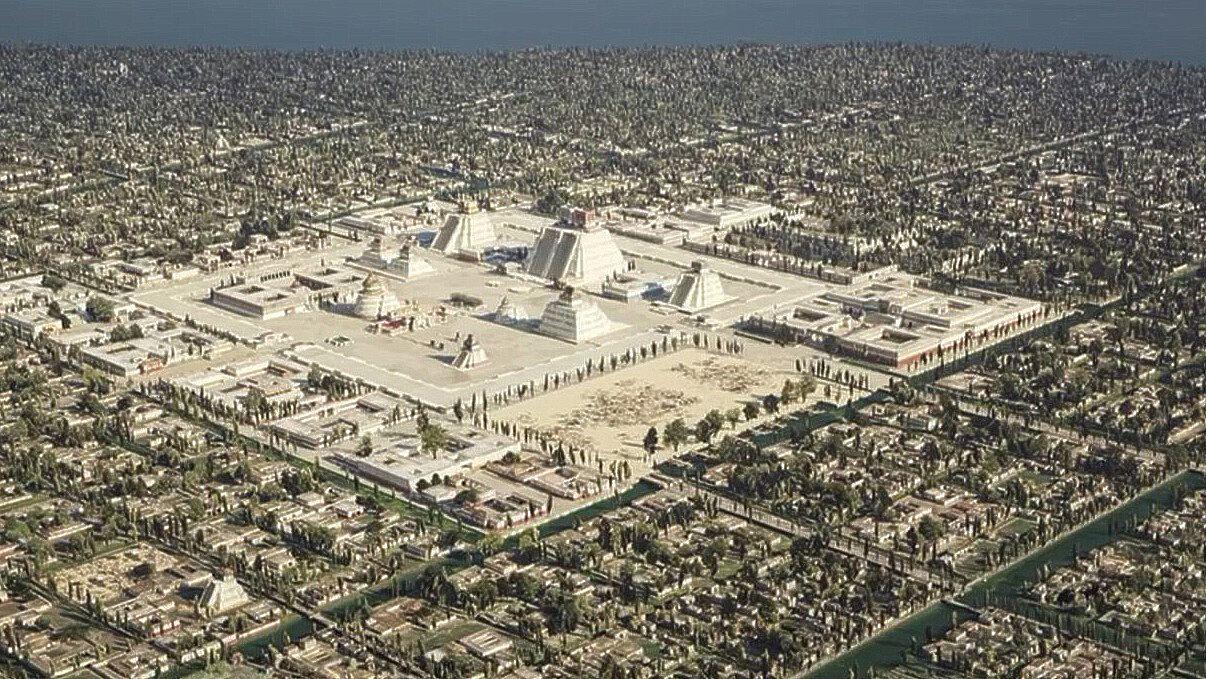 Reconstruyen en 3D la Tenochtitlán de 1518 | Fotos | Artista Holandés ...