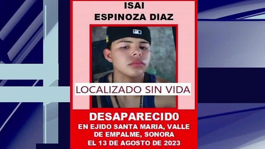 Localizan Sin Vida al Joven Isaí Espinoza Díaz | N+