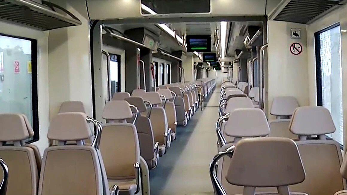 Así es el Interior del Tren Interurbano México-Toluca | Video | N+