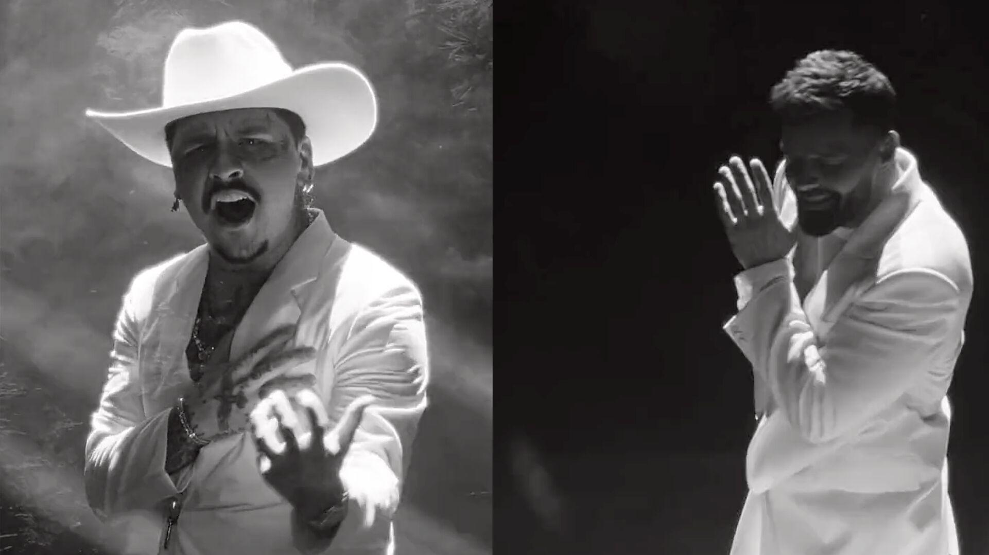 Ricky Martin y Christian Nodal Lanzan Nueva Versión de "Fuego de Noche ...