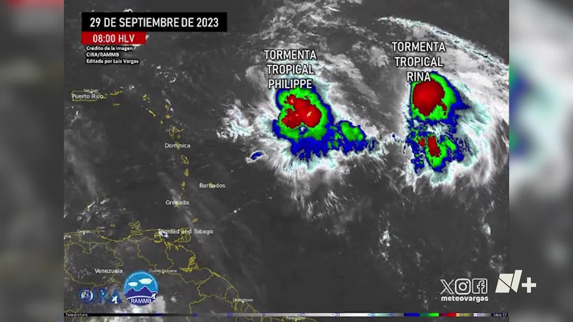 Trayectoria de la Tormenta Tropical Philippe ¿Afectará México? | N+