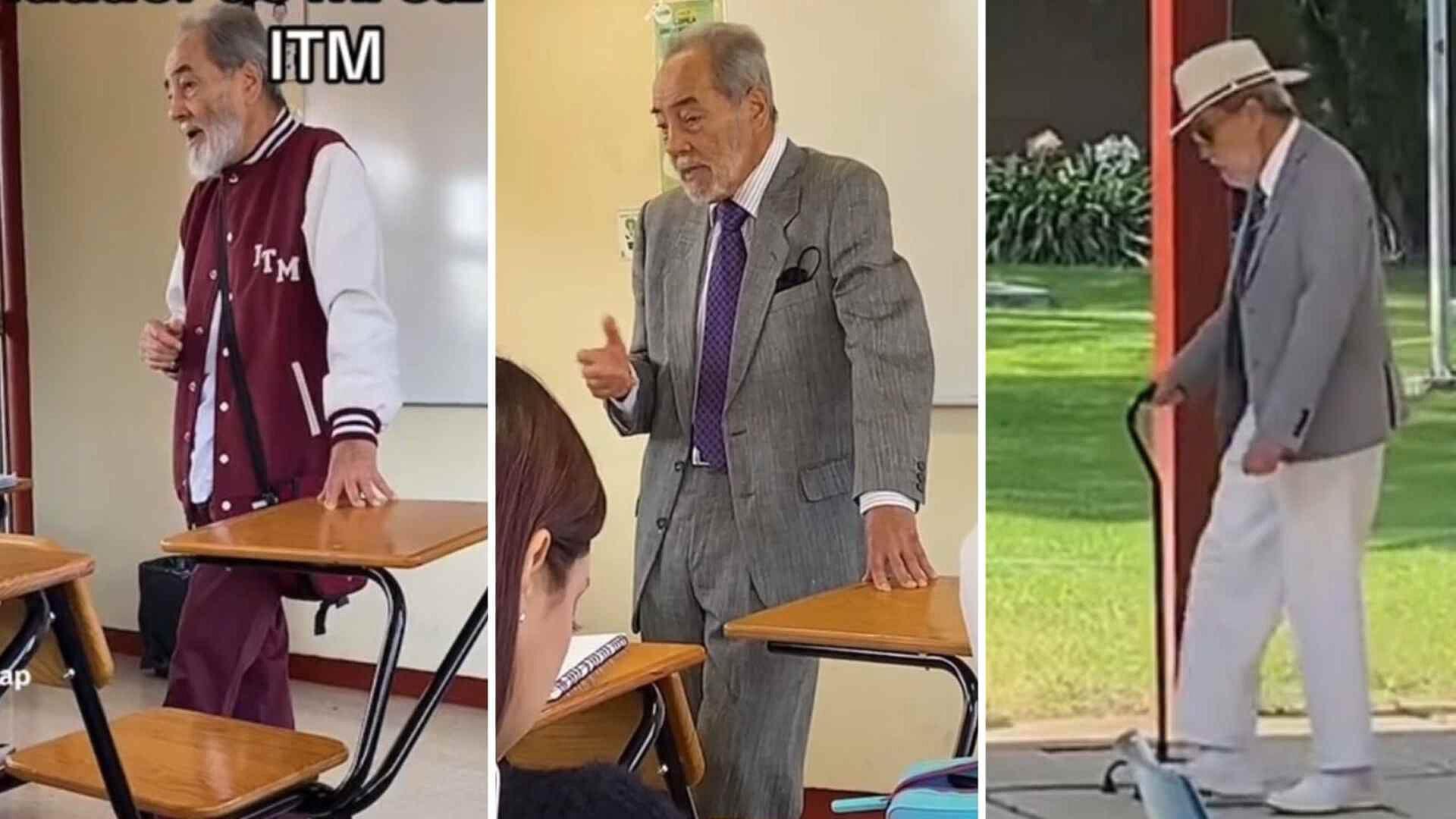 ¡Eso es Estilo!; Maestro se Hace Viral Por Sus Outifts Durante Clases | N+