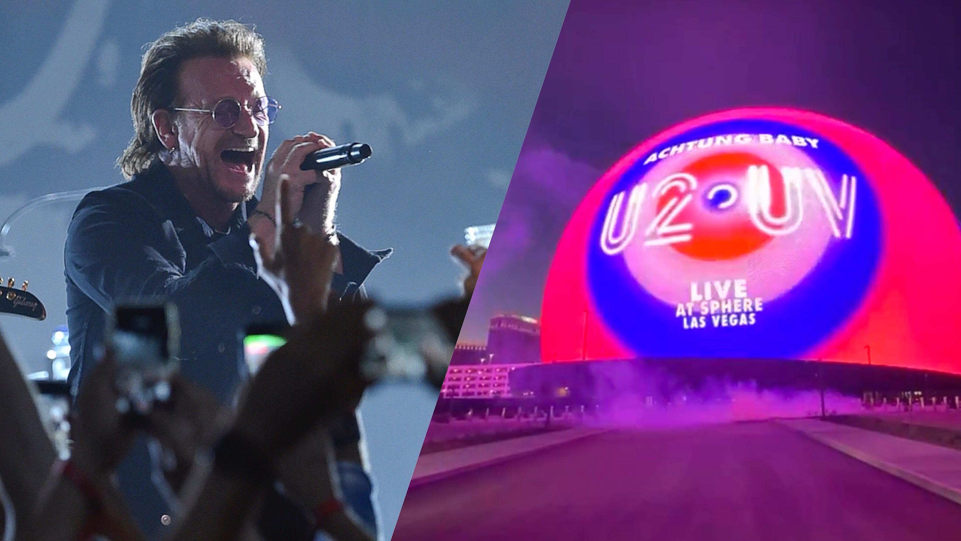 U2 Marca Una Nueva Era Utilizó La Pantalla Más Grande Del Mundo En Su