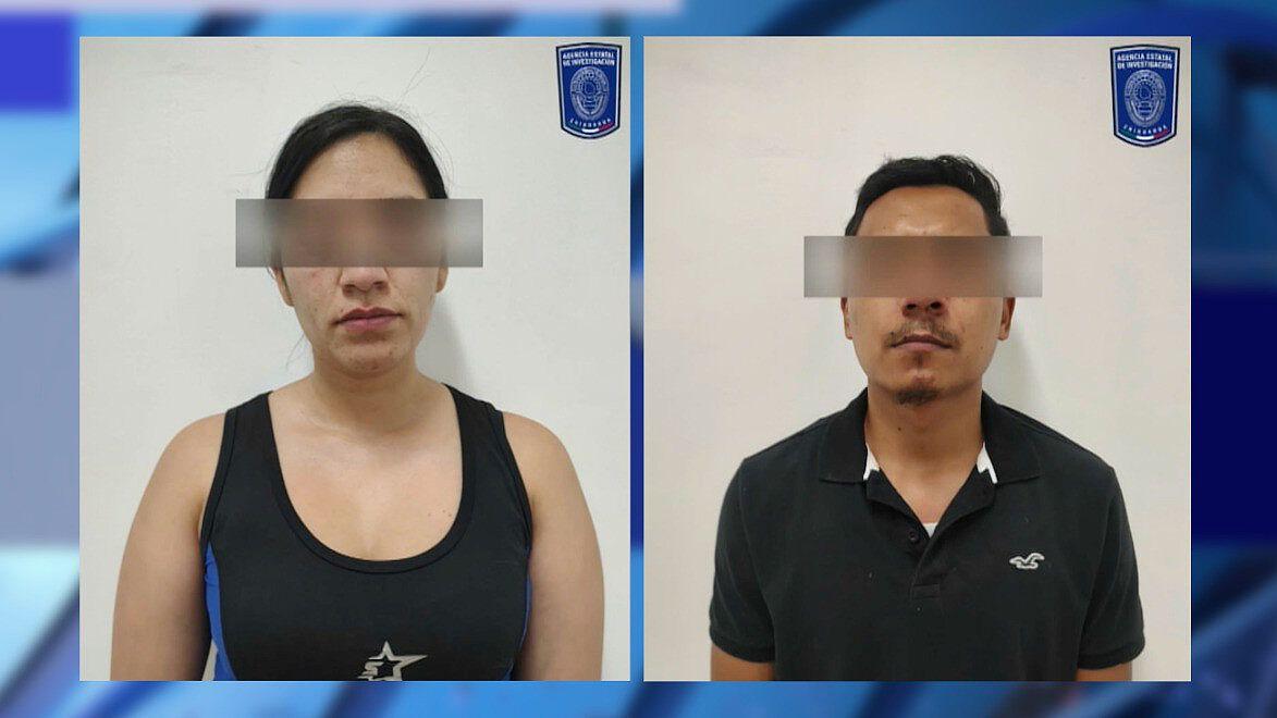 Detienen a Pareja por el Delito de Extorsión Agravada