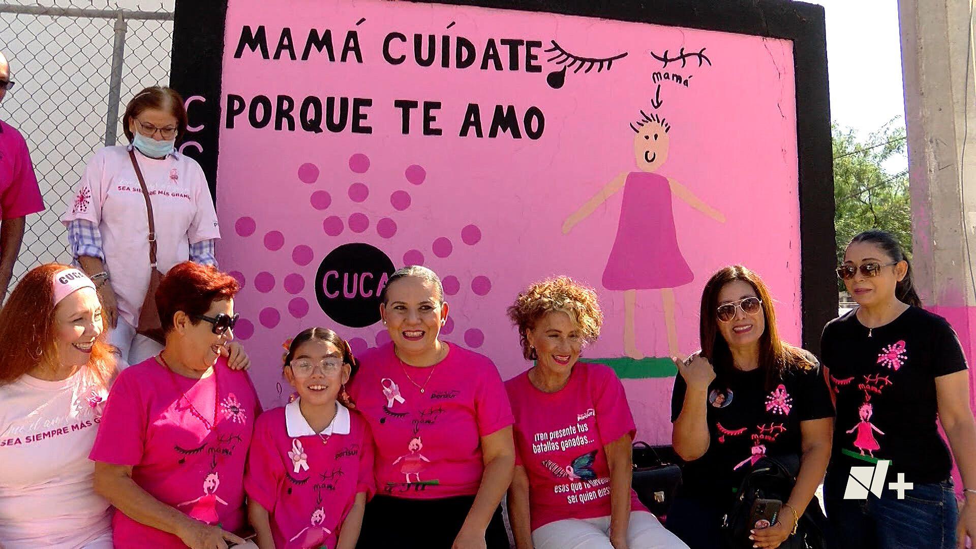 Niña Realiza Mural Inspirado en su Mamá Sobreviviente de Cáncer | N+