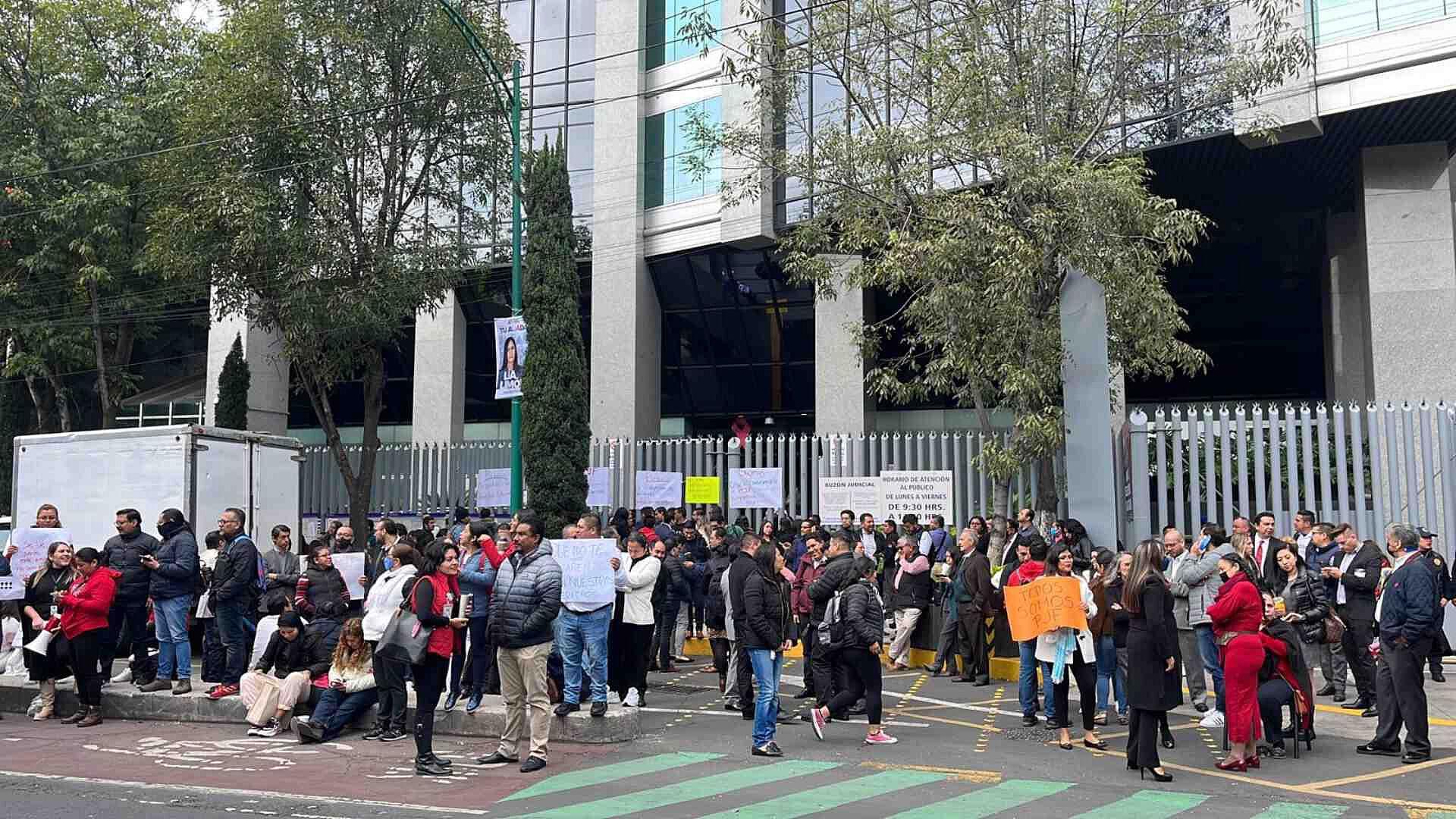 Trabajadores del Poder Judicial Tercera Jornada de Protestas 18 de ...