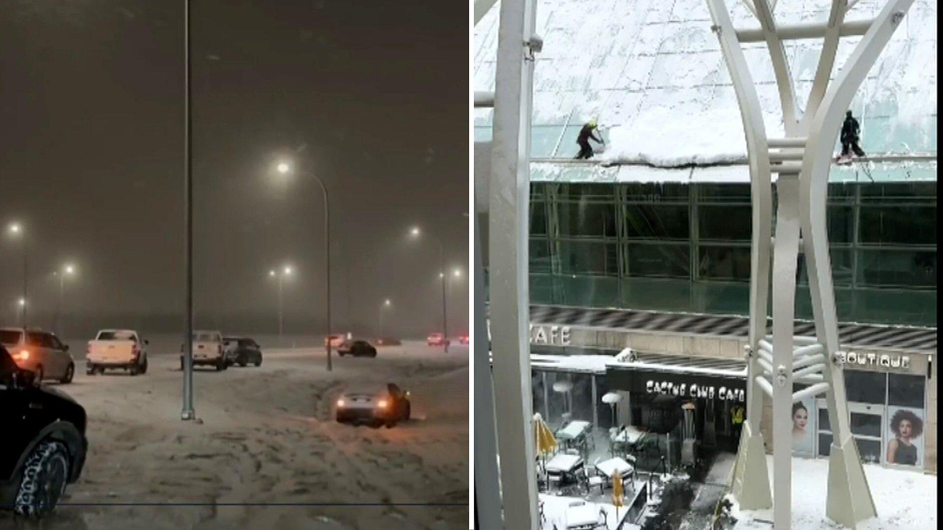 Así Fue la Primera Nevada de la Temporada en Canadá | Nevada | Caída de ...