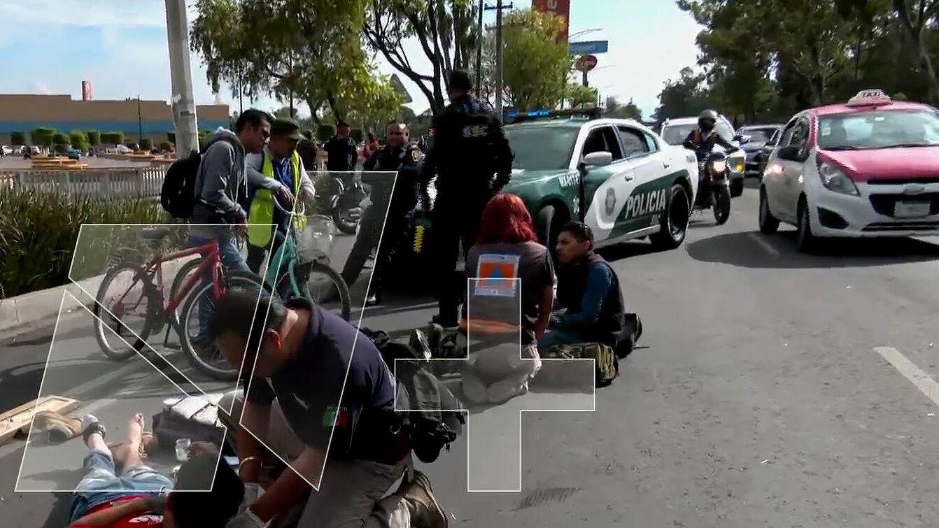 Motociclistas Lesionados Tras Choque En Cdmx Foro Tv En Vivo Noticias