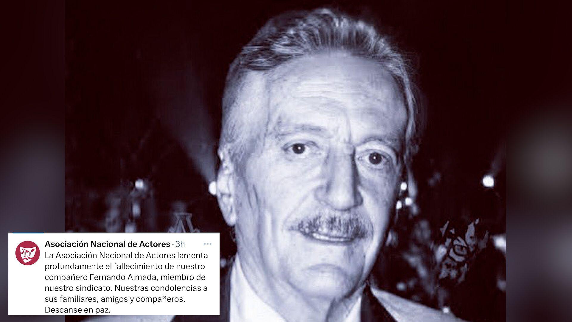 Muere Fernando Almada Actor de Cine Méxicano a sus 94 Años | N+