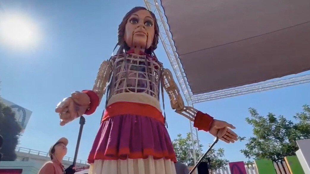 Amal, Marioneta Da Esperanza a Migrantes en Tijuana | N+