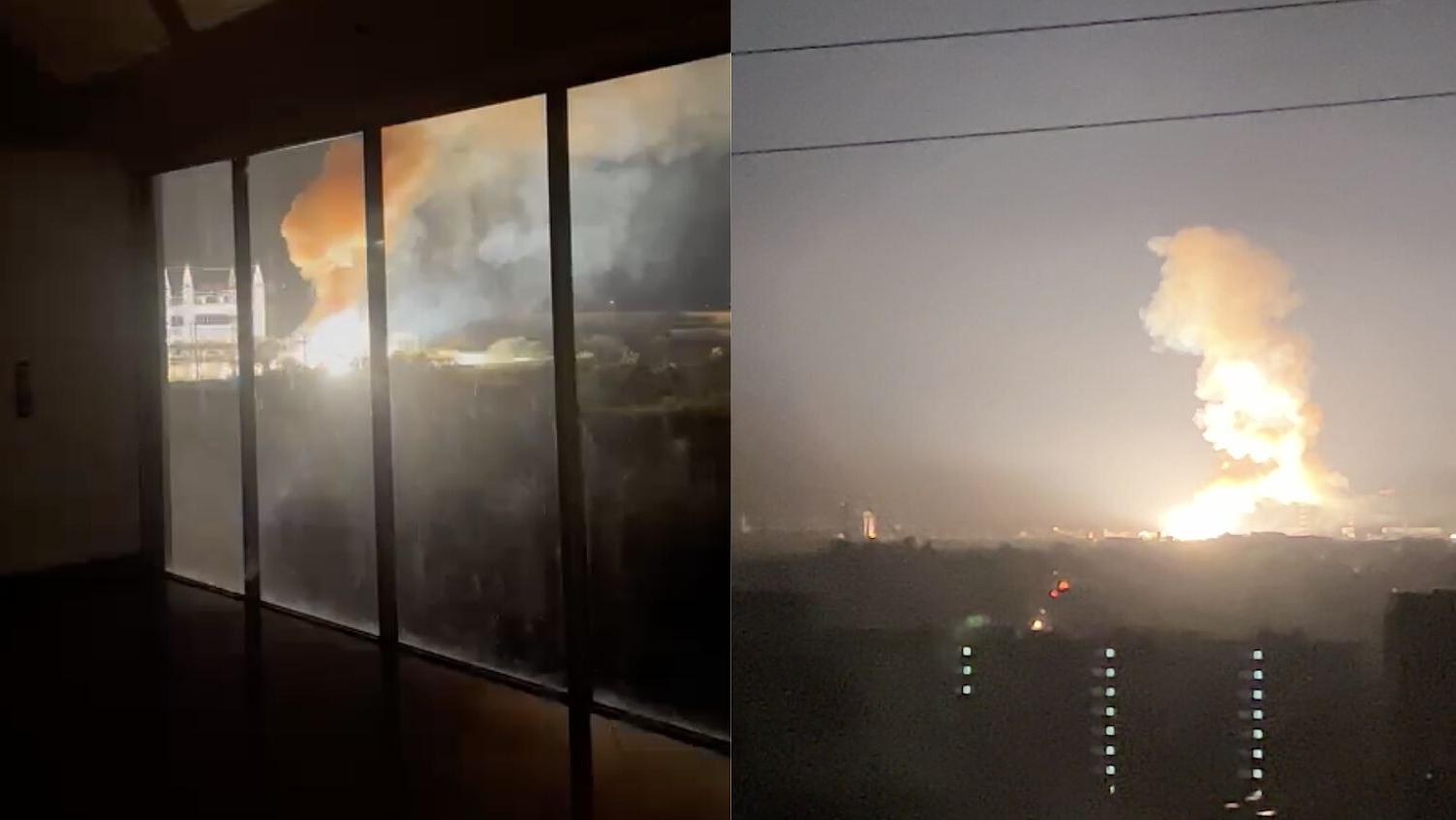 Explosión de una Subestación Eléctrica de la CFE en Juriquilla ...