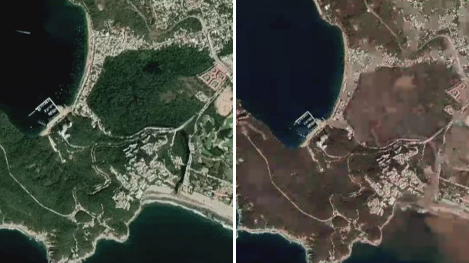 Imágenes De La Nasa De Acapulco Antes Y Después De Otis N