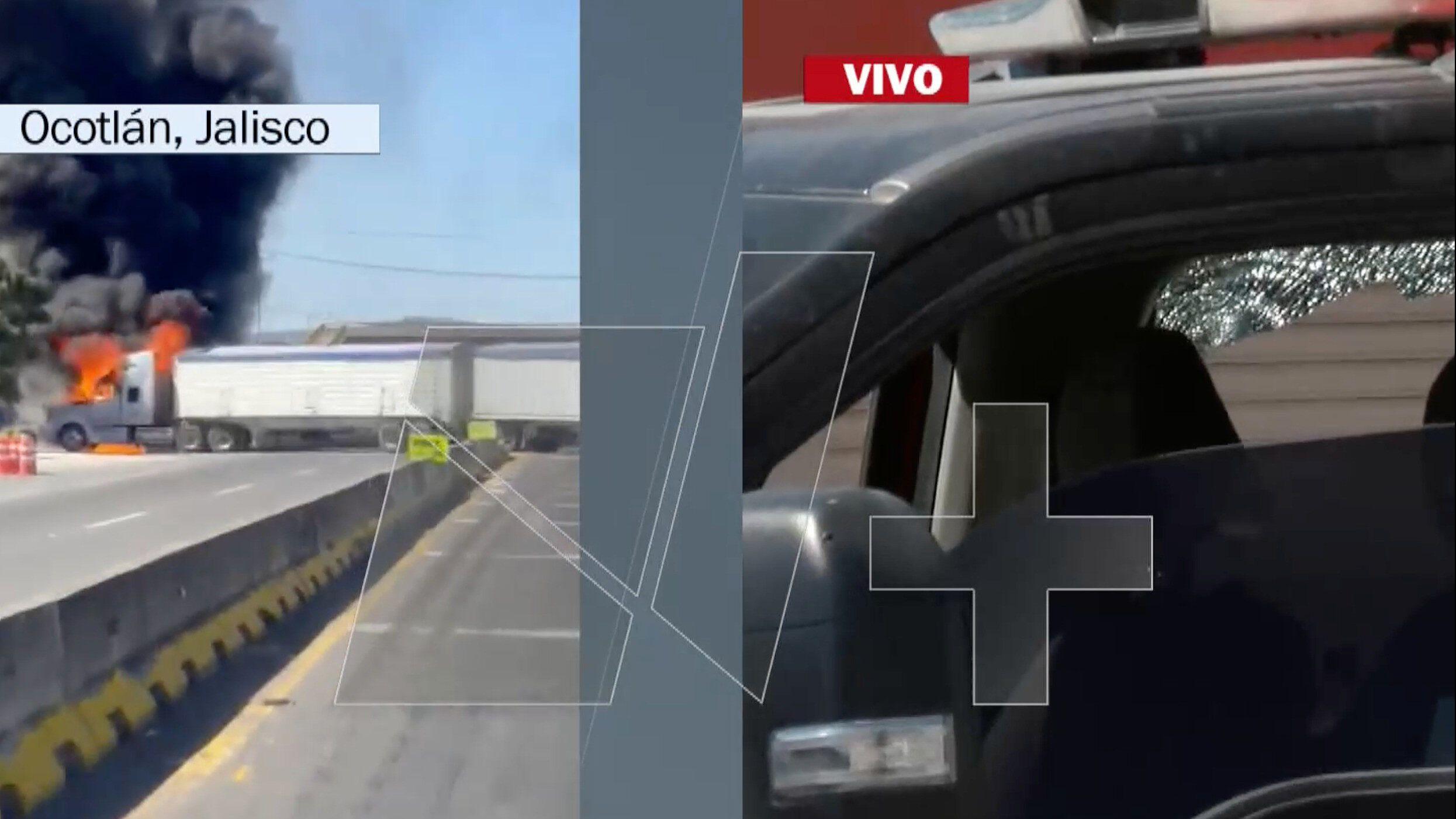 Impresionantes Imágenes del Enfrentamiento y Bloqueos en Ocotlán ...