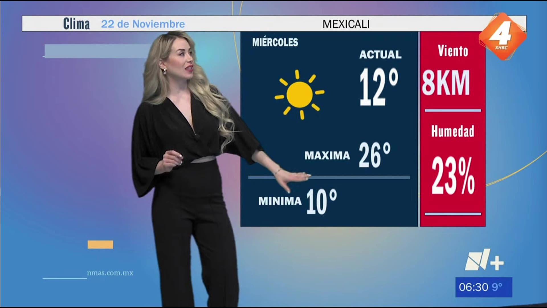 Clima en Mexicali: Comienza a Bajar la Temperatura a Partir de Mañana | N+